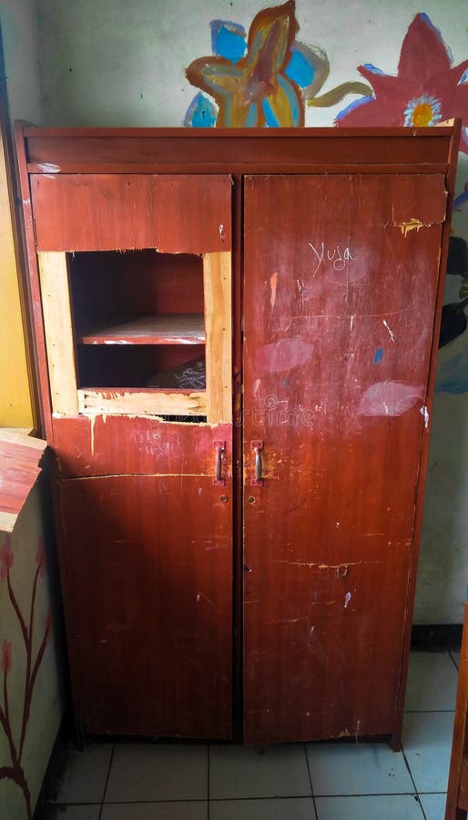 Broken school bookshelf stock photo. Image of broken - 226538568