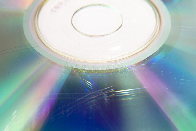 Broken Scratched Disc stock photo. Image of disc, movie - 31613988