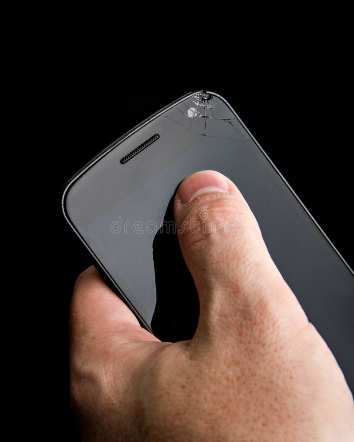Broken screen stock photo. Image of expensive, professional - 27733856