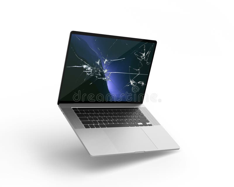 Smashed Computer Stock Illustrations – 188 Smashed Computer Stock ...