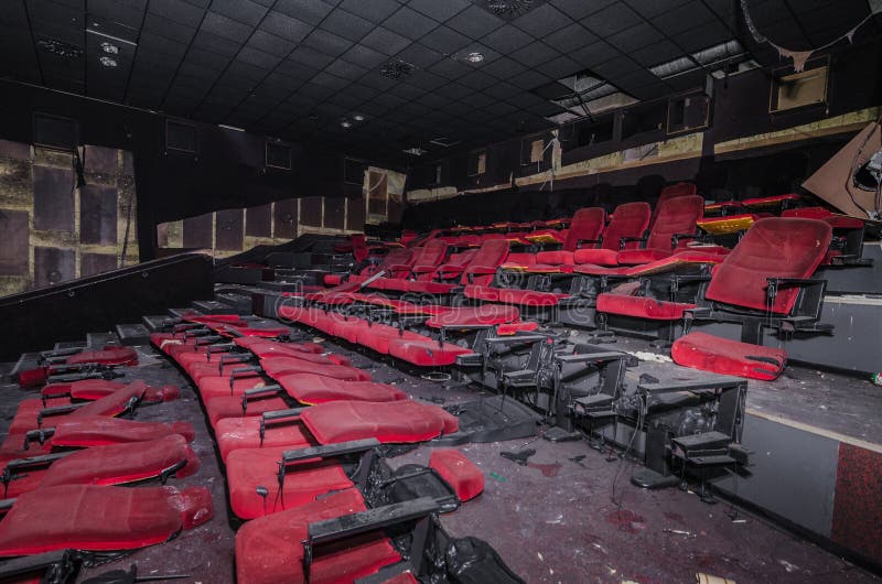 Broken Seats in the Stadium Stock Image - Image of hooligan, debris ...