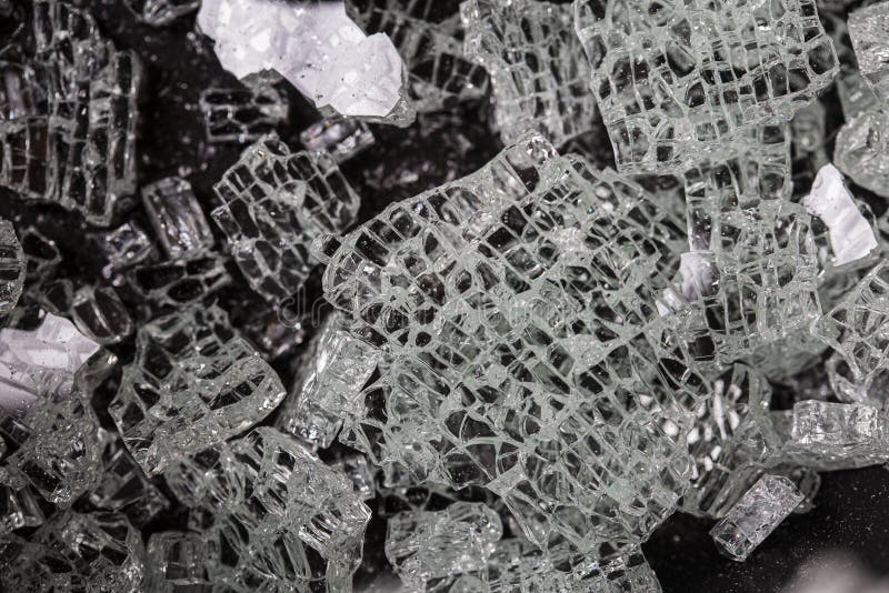 Broken Sharp Glass Pattern Texture Stock Image - Image of broken, glass ...