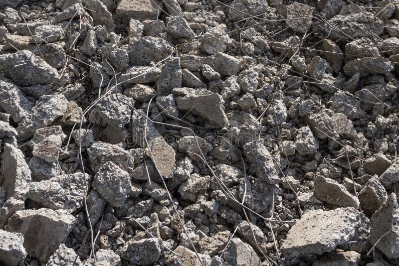 Broken shattered concrete stock photo. Image of crash - 79524630