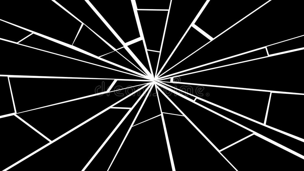 Broken Shattered Glass Overlay Vector Texture Stock Vector ...