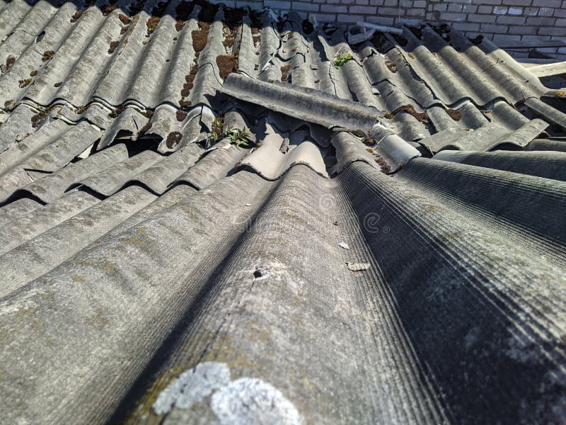 Broken Sheets of Old Slate in the Daytime Photo Stock Image - Image of ...