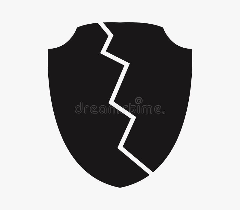 Broken Shield Icon Stock Illustrations – 3,193 Broken Shield Icon Stock ...