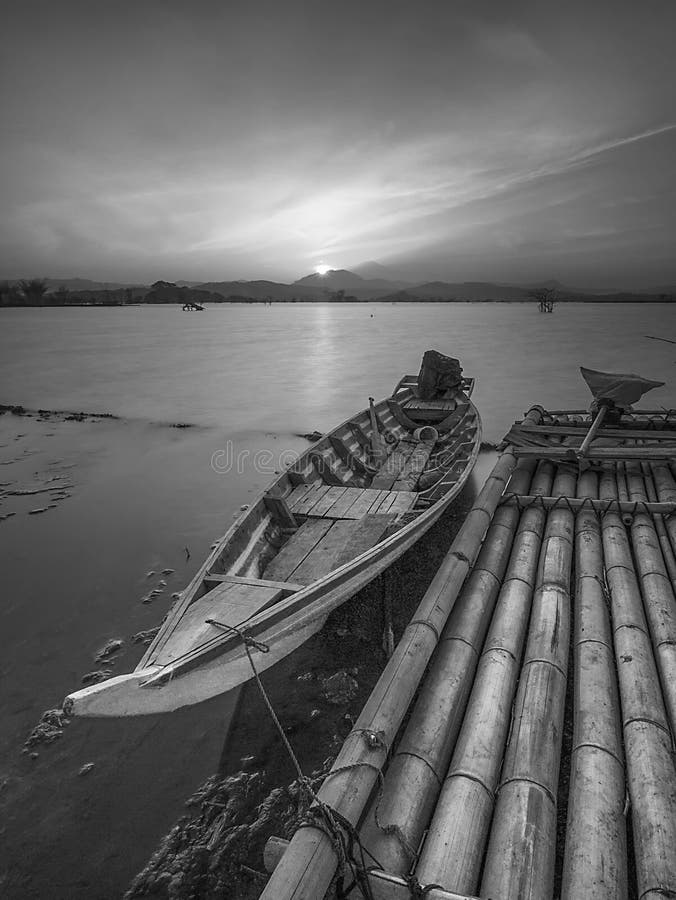 Broken Ship at Ghost Beach Black and White Stock Image - Image of ...