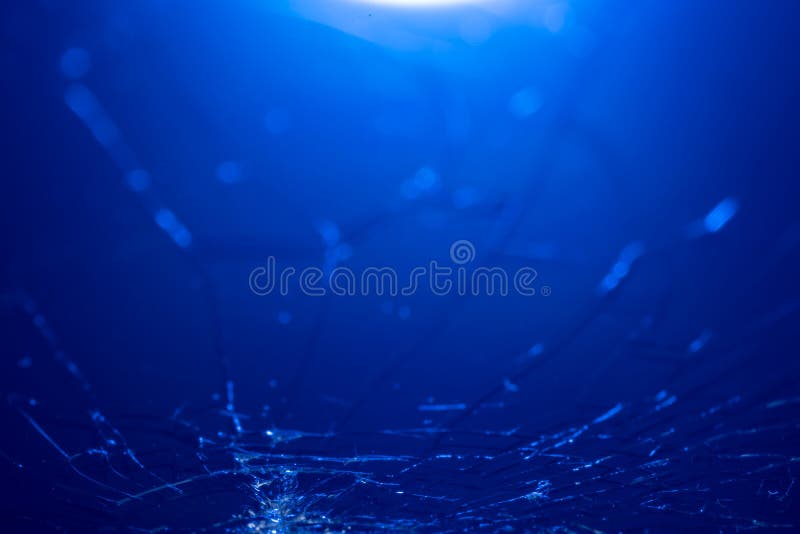 Broken Smartphone Screen, Cracks and Shattered Glass Under Various Eels ...