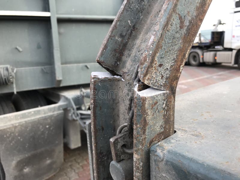 One broken steel nail stock photo. Image of strenght, work - 7255486