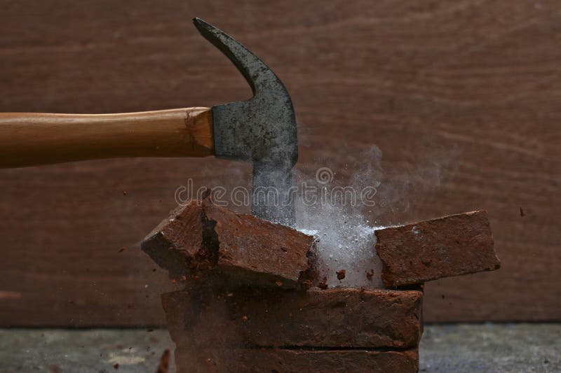Broken stone stock image. Image of speed, crash, bits - 59709545