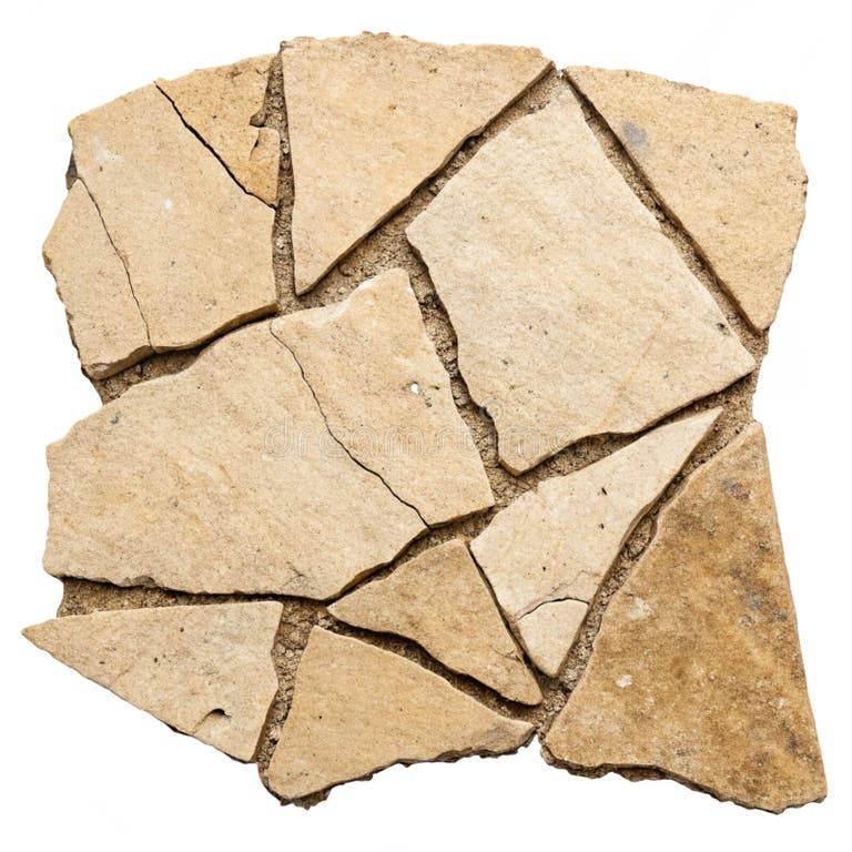 Broken Stone Texture for Background Design on Transparent Background ...