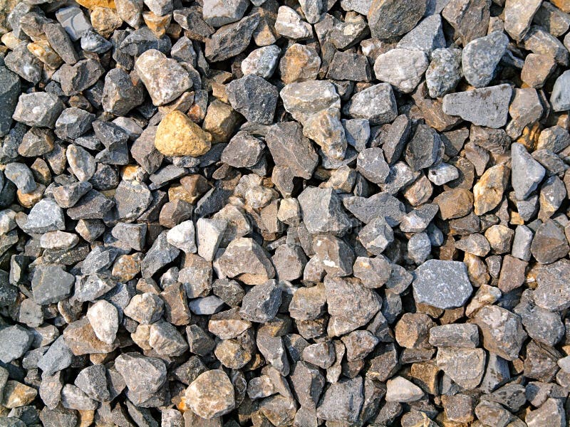 Broken stones stock image. Image of minerals, grit, shingle - 14971007
