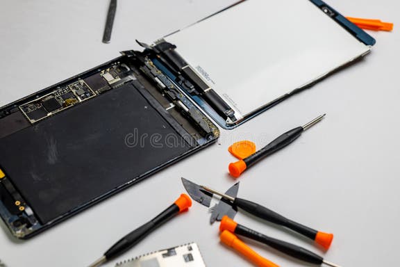 Broken Tab stock image. Image of cracked, guide, parts - 298345203