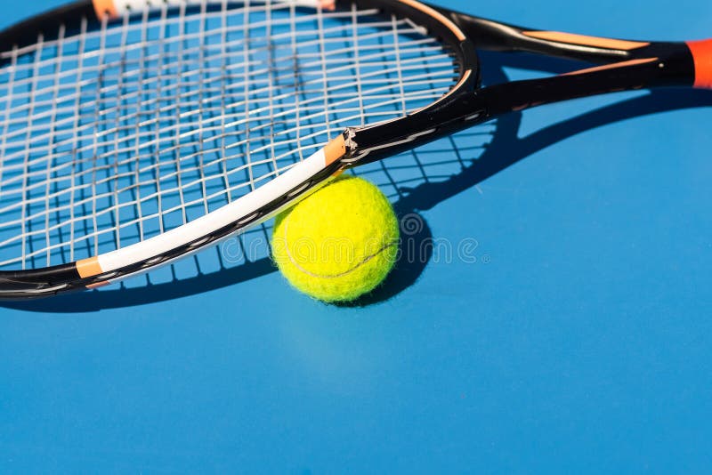 Broken Tennis Racket on Clay Tennis Court Stock Image - Image of broken ...