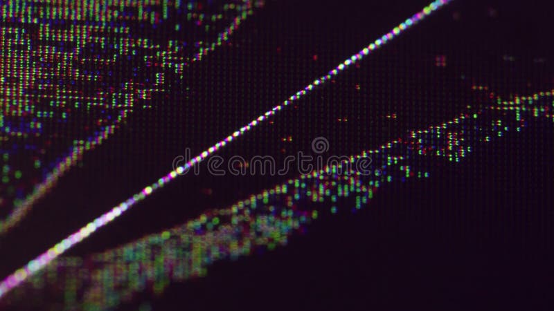 Broken Texture Error Screen Damage Texture Noise Stock Video - Video of ...