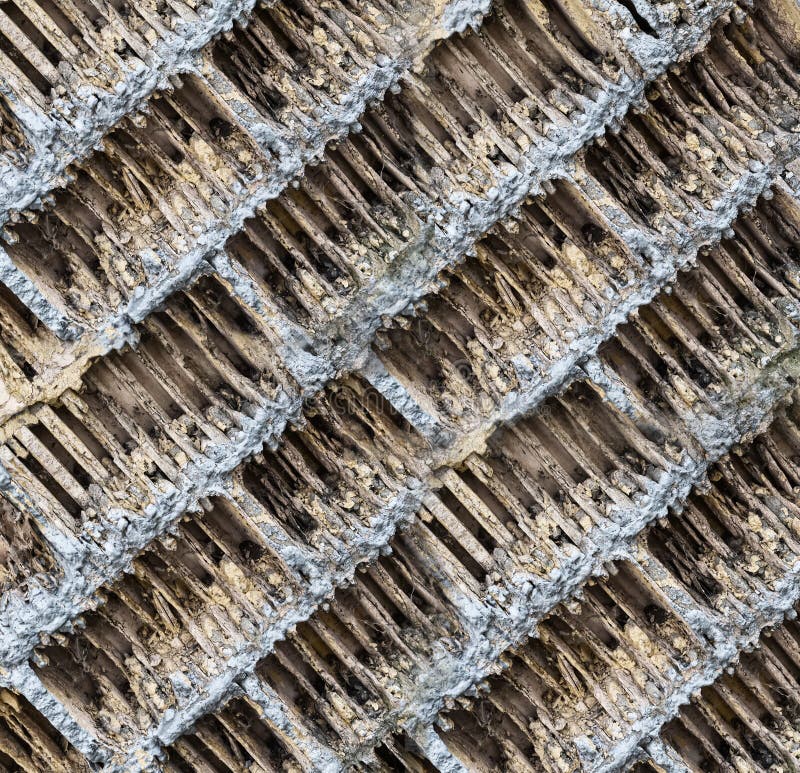 Broken Texture Old Destroyed Brick, War Damaged Wall Stock Image ...