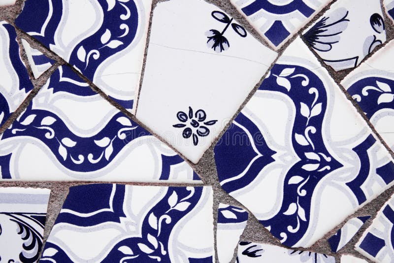 Broken tile stock photo. Image of mosaic, architecture - 97809770