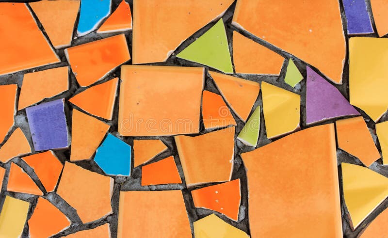 Broken tile wall stock image. Image of shattered, missing - 101173267