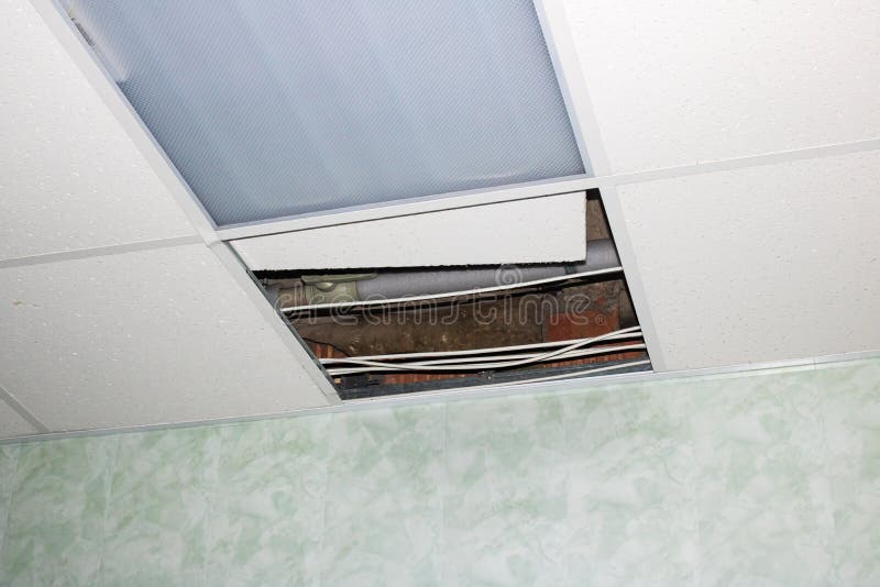 Ceiling Falling Tile Stock Photos - Free & Royalty-Free Stock Photos ...