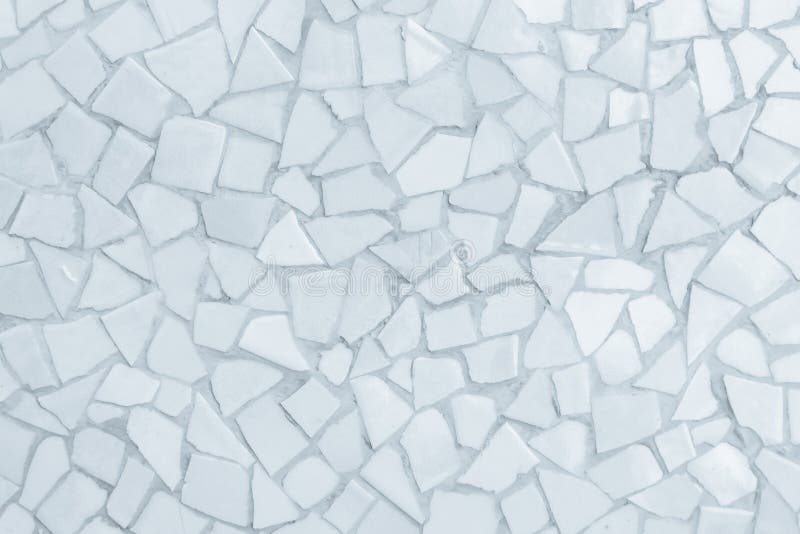 Broken Tiles Mosaic Seamless Pattern Stock Image - Image of decoration ...