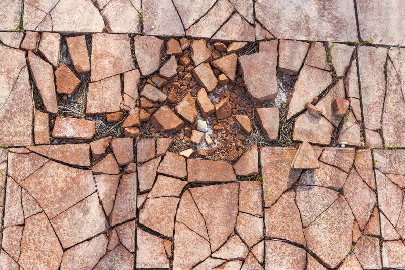 Broken tiles stock photo. Image of tile, floor, tiled - 51378540