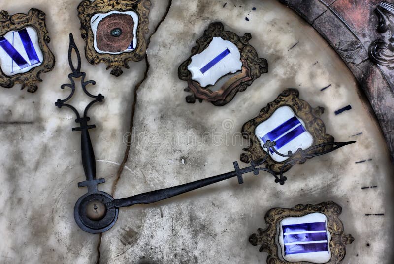 Broken time stock image. Image of eleven, longstanding - 7445027