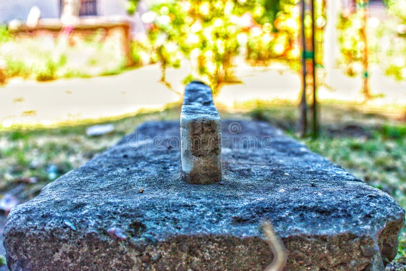 Broken tomb stone stock image. Image of tomb, unmarked - 152766359