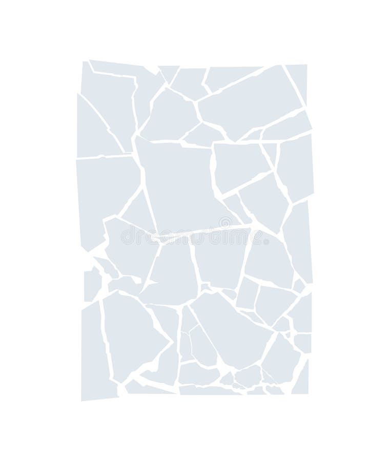 Abstract Shatter Particles. Random Flying Dark Triangles Particles ...