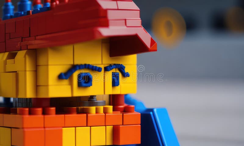 Broken Toys Photo with Random Color Stock Illustration - Illustration ...