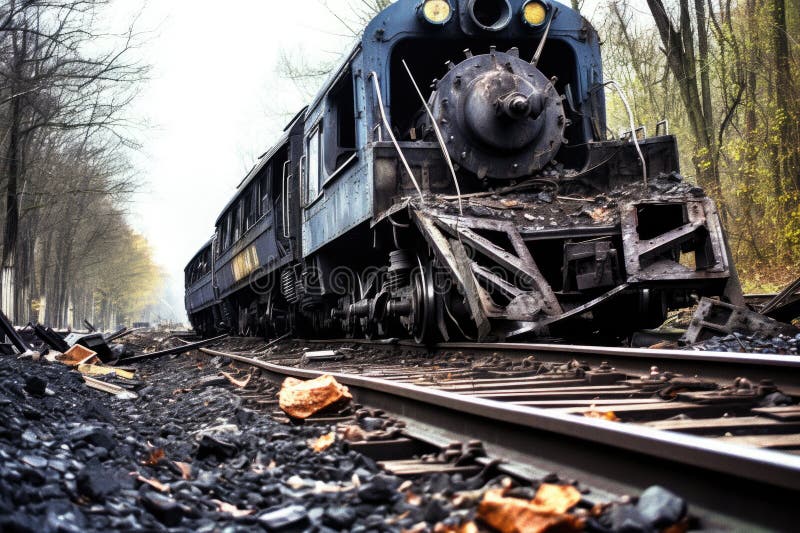 Derailed Locomotive Stock Illustrations – 23 Derailed Locomotive Stock ...