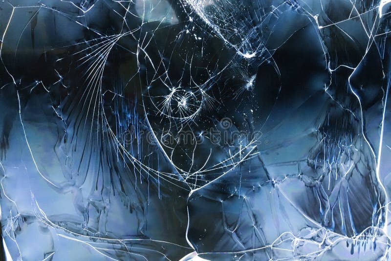 Cracked Tv Screen Texture