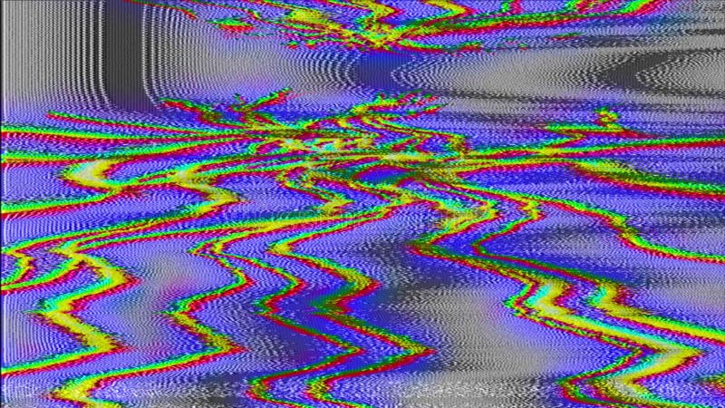 VHS Tape Texture Animation with Vintage Noise and Distortion, Ideal for ...