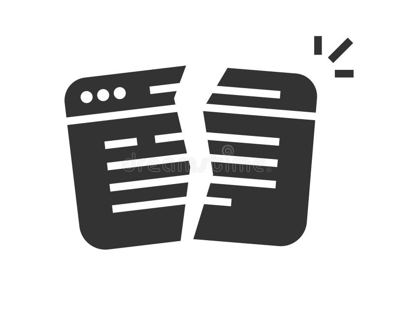 Webpage Black White Icon Stock Illustrations – 5,538 Webpage Black ...