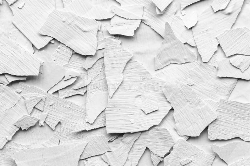 Broken White Concrete Surface Background, Plasters Crack Texture ...