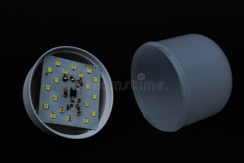 Broken White Led Lamp Circuits Stock Photos - Free & Royalty-Free Stock ...