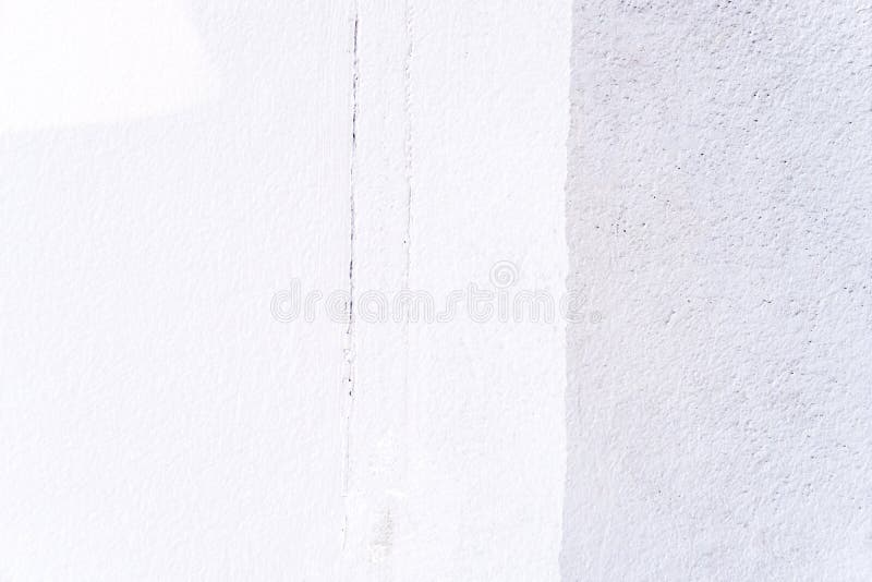 Broken White Paint on Concrete Wall for Background Stock Image - Image ...