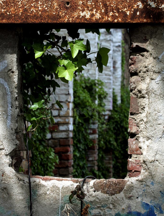 Broken window stock photo. Image of scrap, broken, rust - 4172690