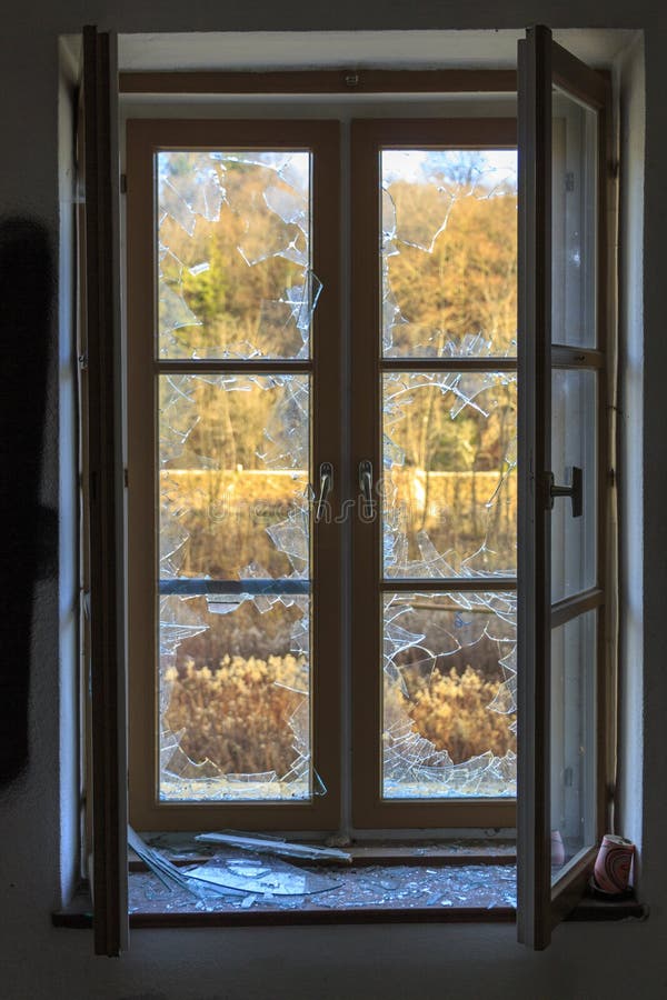 Broken Window stock image. Image of window, destroyed - 47912367