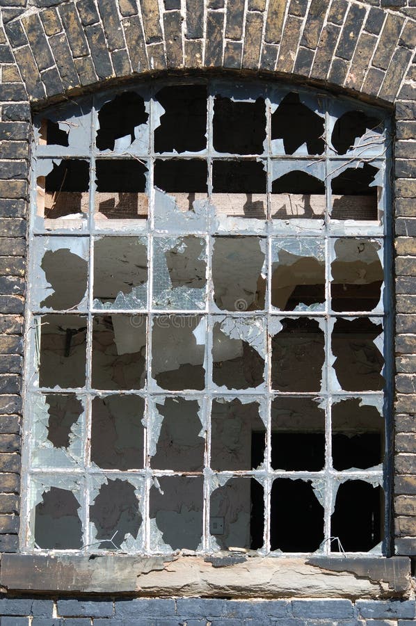 Broken window stock image. Image of shards, shattered - 9351127