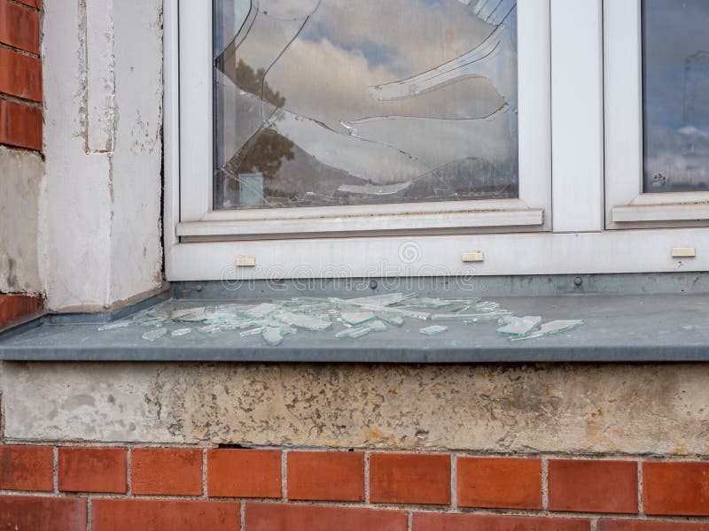 Broken Glass Retail Store Stock Photos - Free & Royalty-Free Stock ...