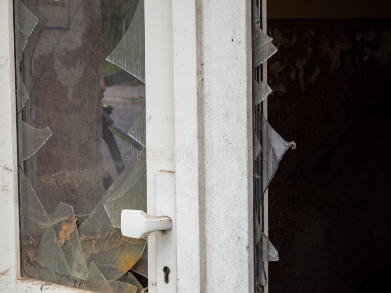 Broken Glass Retail Store Stock Photos - Free & Royalty-Free Stock ...