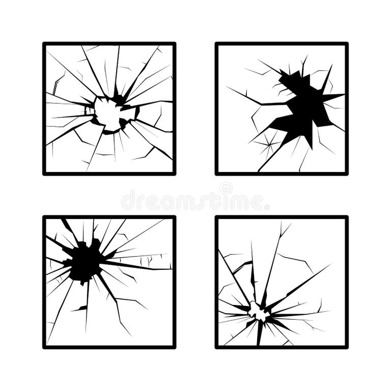 Broken Window Icon Stock Illustrations 2826 Broken Window Icon Stock Illustrations Vectors