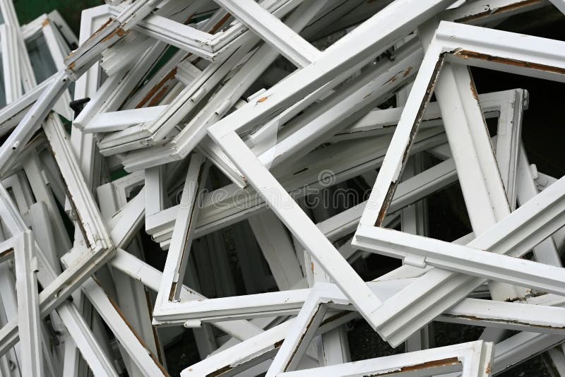 Broken window frame stock photo. Image of stack, closeup - 15292830
