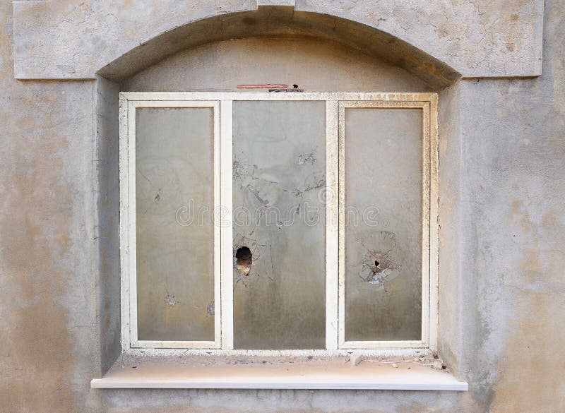 Broken window stock photo. Image of real, dust, apartment - 38651120