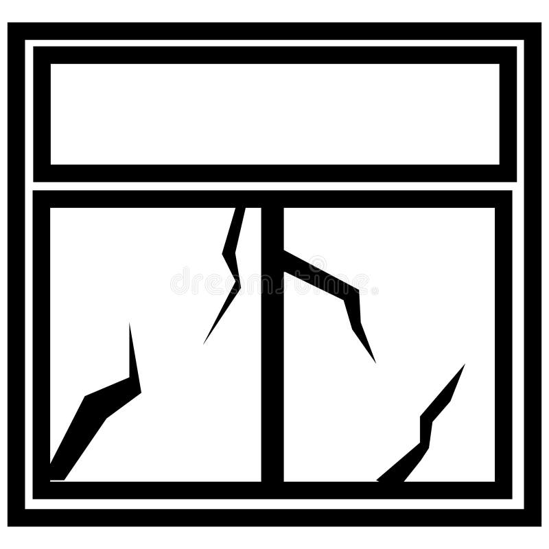 Broken House Building Minimal Infographic Banner Vector Stock Vector ...