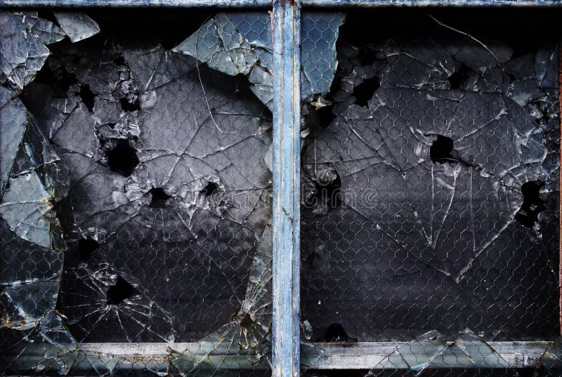 Broken window crime scene stock photo. Image of glass - 28657244