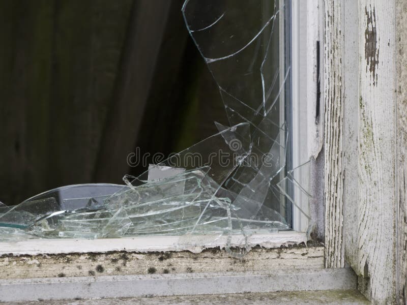 Broken window stock photo. Image of pattern, window, mishaps - 48320108