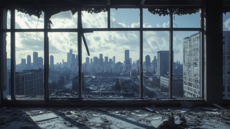 Post Apocalyptic Structure Stock Illustrations – 364 Post Apocalyptic ...