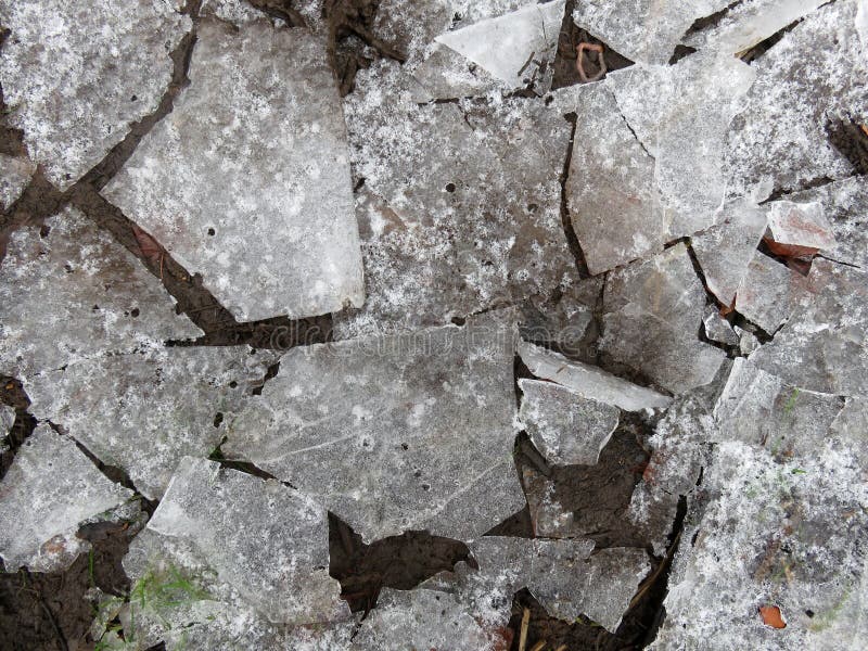 Broken Ice, Winter Snow Texture Stock Image - Image of floe, surface ...