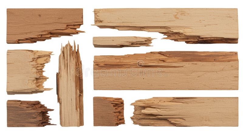 Broken Wood Textures stock illustration. Illustration of beam - 370554748